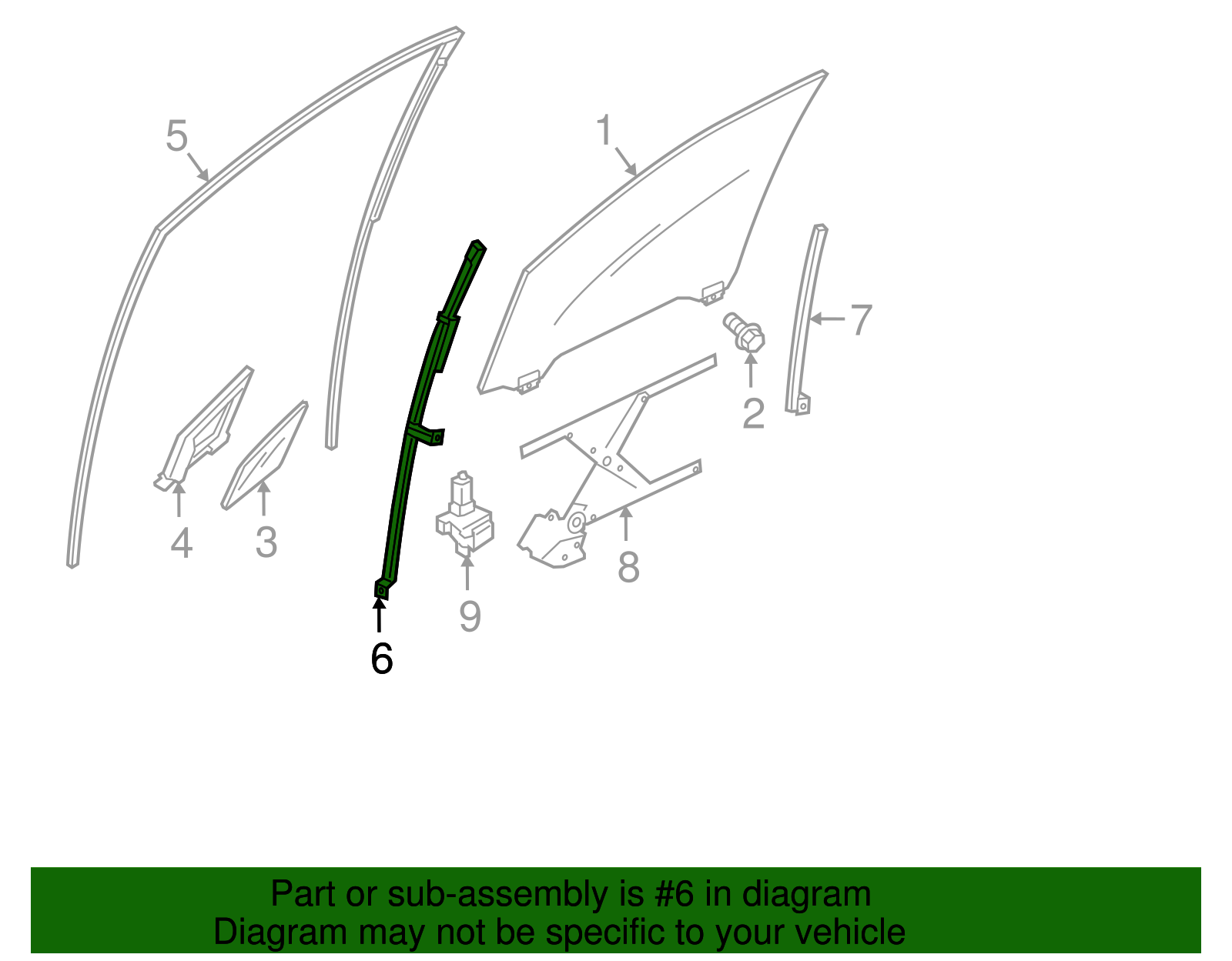 72270tg7a11 - Honda Sash Channel 2016-2025 Honda | Performance Auto Parts