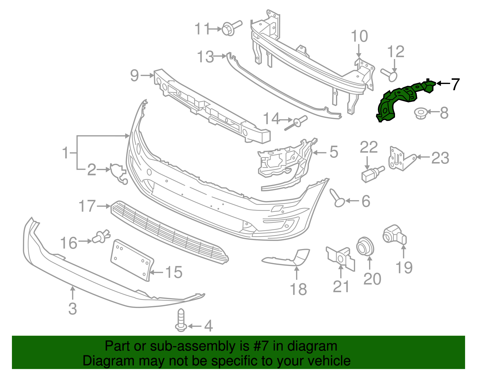 5G0-807-049-A - Guide 2015-2017 Volkswagen | OEM VW Parts Haus