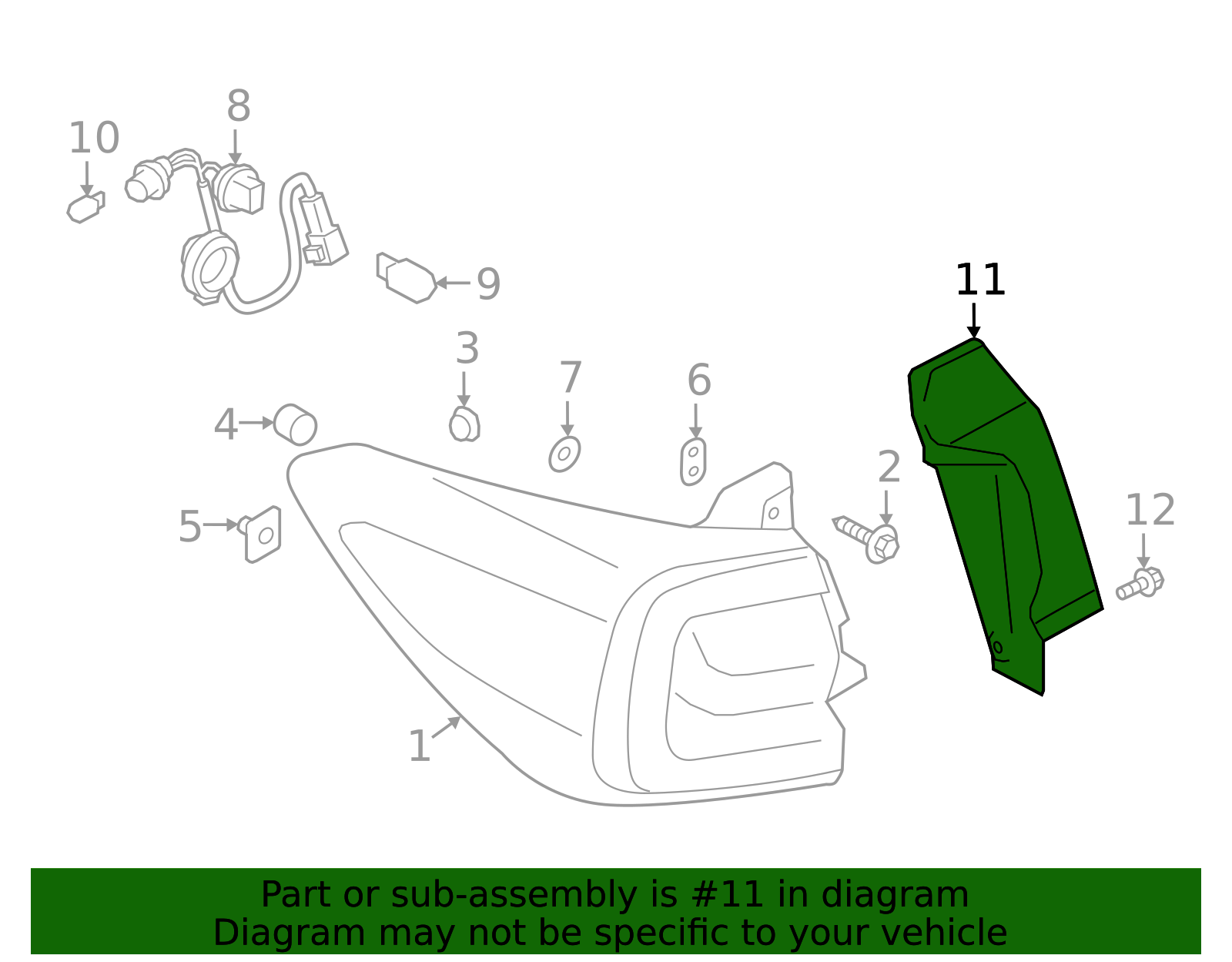 2020-2025 Subaru Outback Cover 84953AN03A | Subaru Parts Store