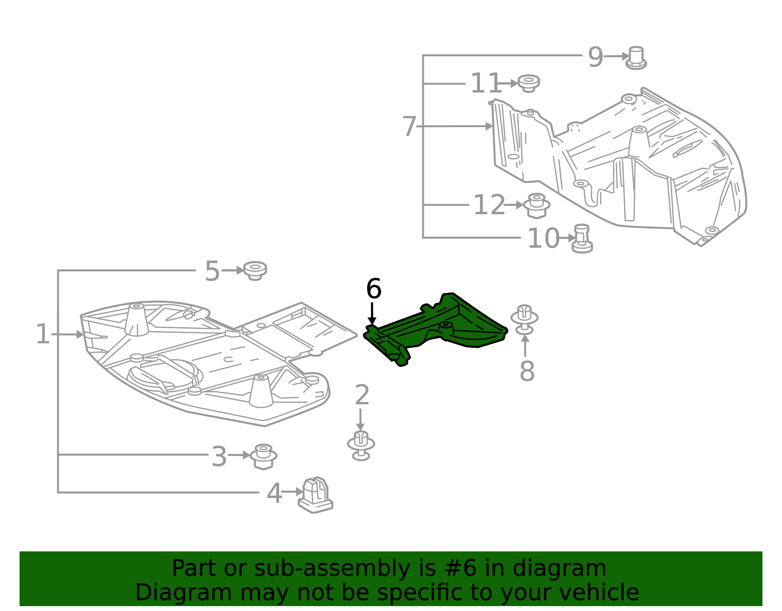 52383-42010 - High-Quality Floor Pan Splash Shield for 2023-2025 Lexus ...