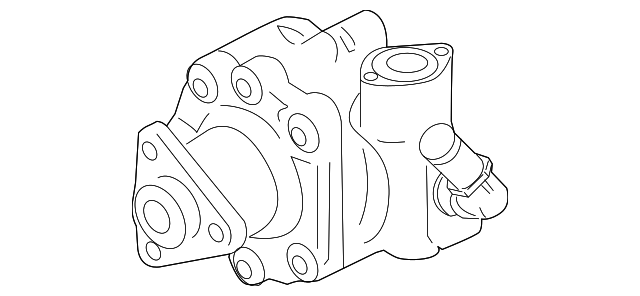 2011-2018 Porsche Cayenne Power Steering Pump 958-422-154 | OEM Parts ...