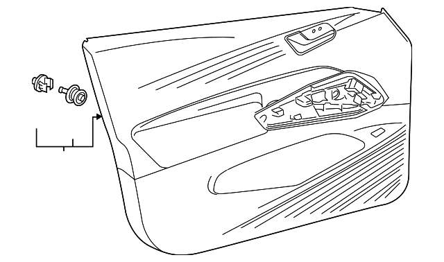 2021-2023 Volkswagen ID.4 Door Trim Panel 11B-867-009-E-EOS | QuirkParts