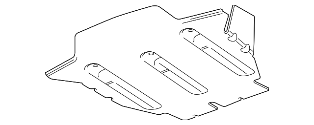 23388796 - Skid Plate 2017-2022 Chevrolet Colorado | GM Wholesale Direct