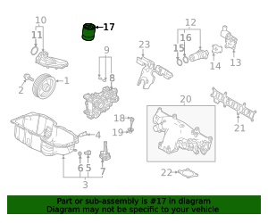 SH01-14-302A - Oil Filter 2019-2025 Mazda | Mazda-Parts