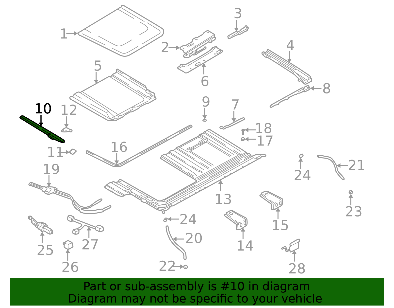 2001-2006 Hyundai Air Deflector 81641-H1000 | MotorMotor