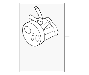 2005-2019 Nissan Power Steering Pump 49110-9CA0A | Nissan Parts Plus