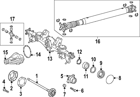 Axle & Differential for 2025 Toyota Land Cruiser | Parts Reliable Toyota MO