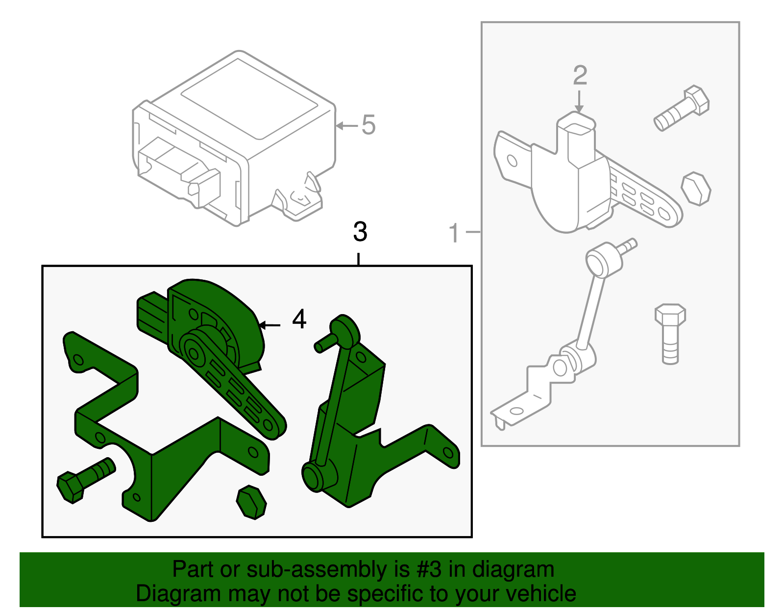 2006-2008 Volkswagen Rear Link Assembly 1K0-941-273-E | Wolfsburg Parts ...