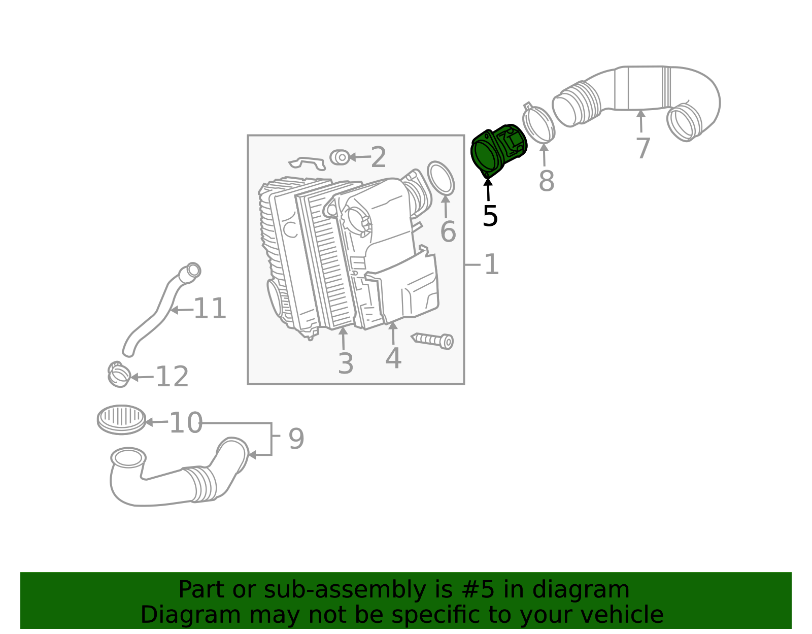 03h906461 - Volkswagen Mass Air Flow Sensor 2006-2013 Volkswagen ...