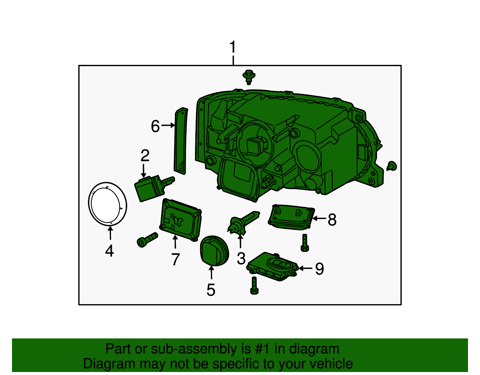 Composite Assembly - 2010-2011 Land Rover Range Rover (LR143004) | Land ...