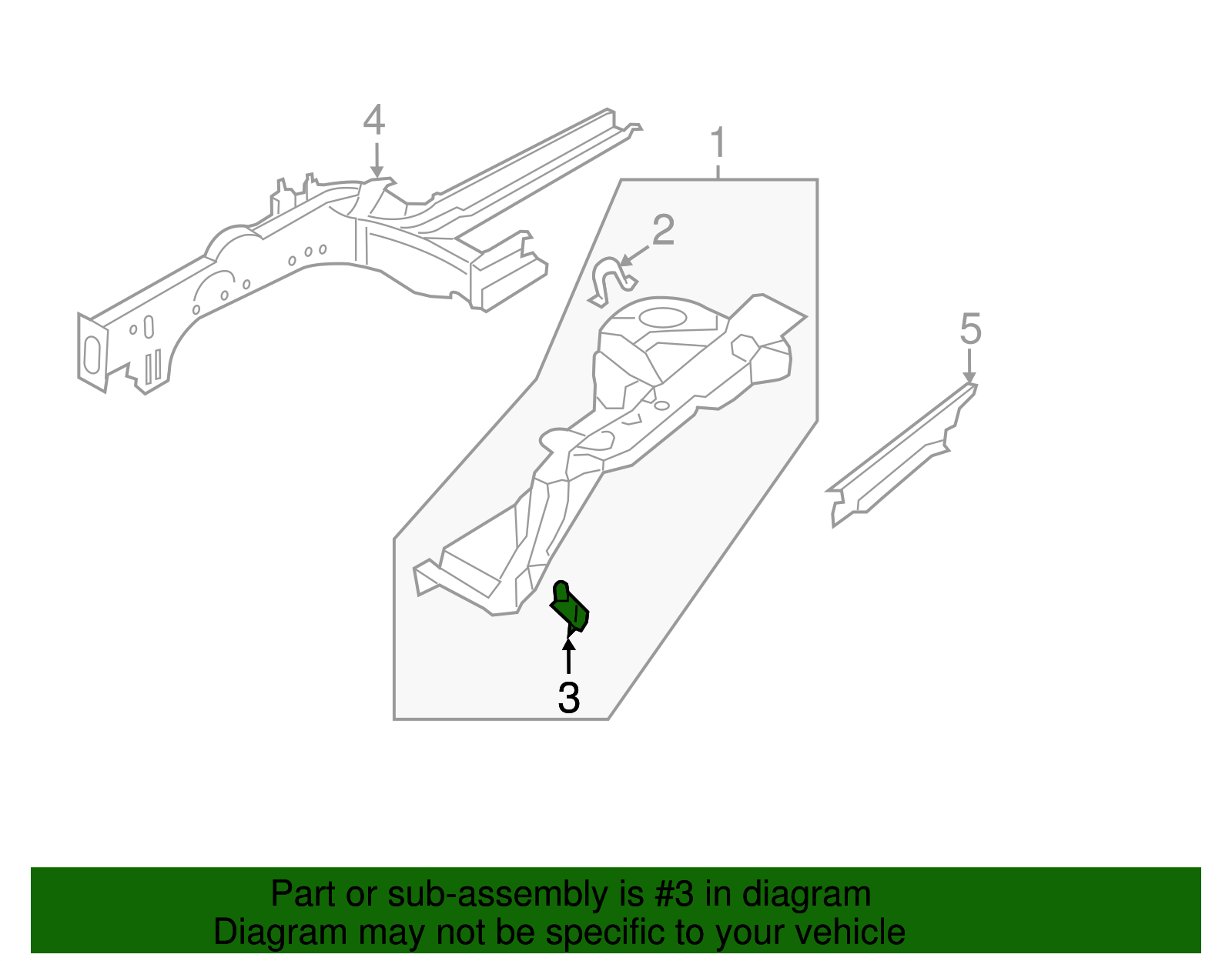 64527-3S000 - High-Quality Fender Apron Bracket for 2011-2015 Hyundai ...