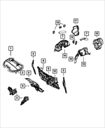 6506293AA - Push Pin 2001-2026 Mopar | The Official Mopar eStore