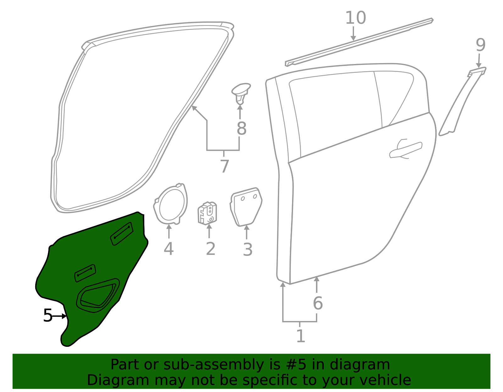 2012-2019 Toyota Prius C Access Panel 67842-52200 | MotorMotor