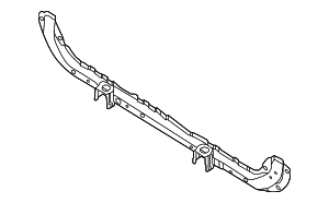 62530-4BC0A | Nissan Support - Radiator Core Lower - Genuine OEM ...