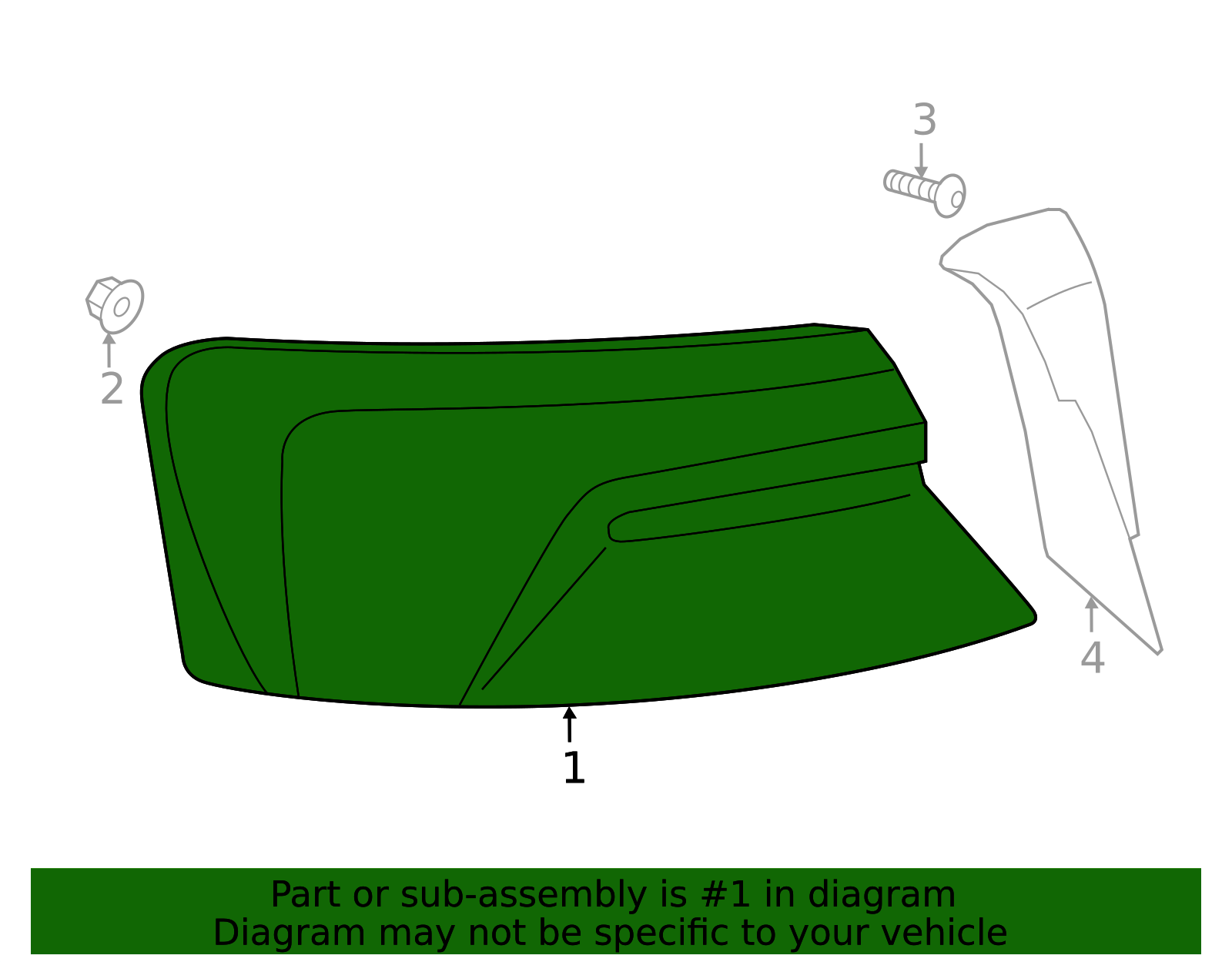 2020-2025 Audi | Tail Lamp Assembly | 8W6-945-092-AB | OEM Vehicle Parts