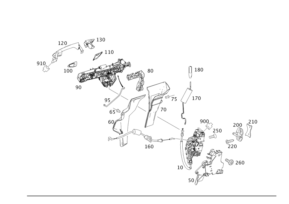 204-720-27-35 - Door Lock 2005-2020 Mercedes-Benz | Mercedes-Benz USA Parts