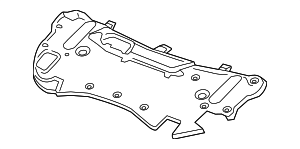 2015-2018 Ford Edge | Insulator | FT4Z-16738-A | Walls' Ford Parts