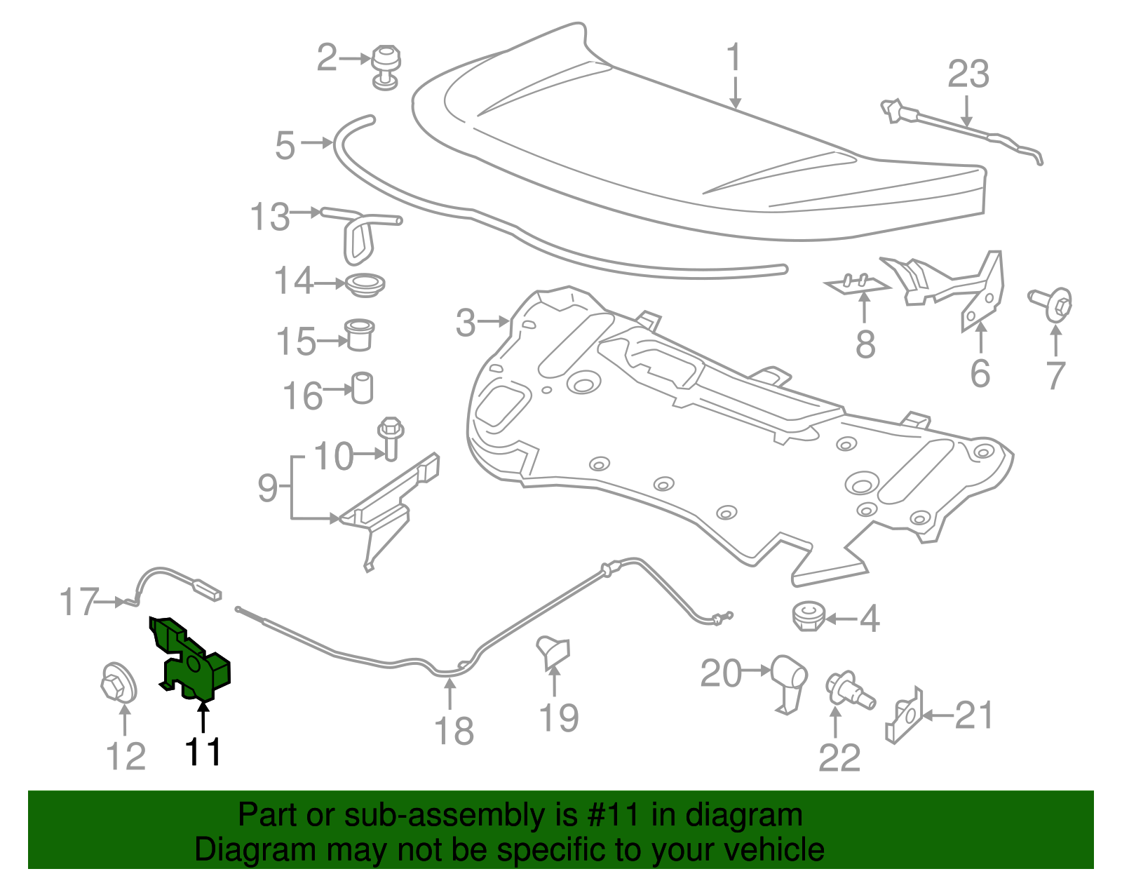 2019-2024 Ford Edge Latch KT4Z-16700-A | Miracle Ford Parts