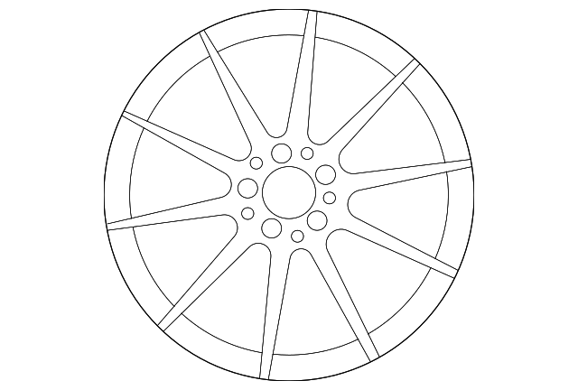 192-401-14-00-7X71 - Wheel 2024-2025 Mercedes-Benz | Mercedes-Benz ...