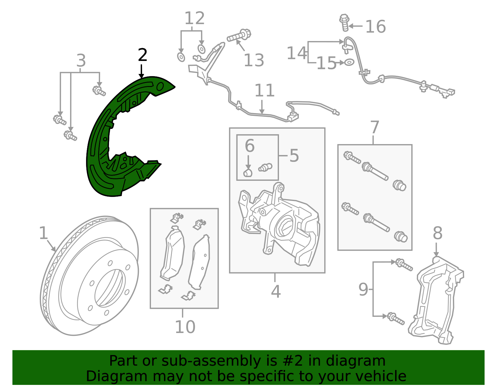 2019-2023 Ford Ranger Splash Shield KB3Z-2C028-A | Ford OEM Parts Outlet