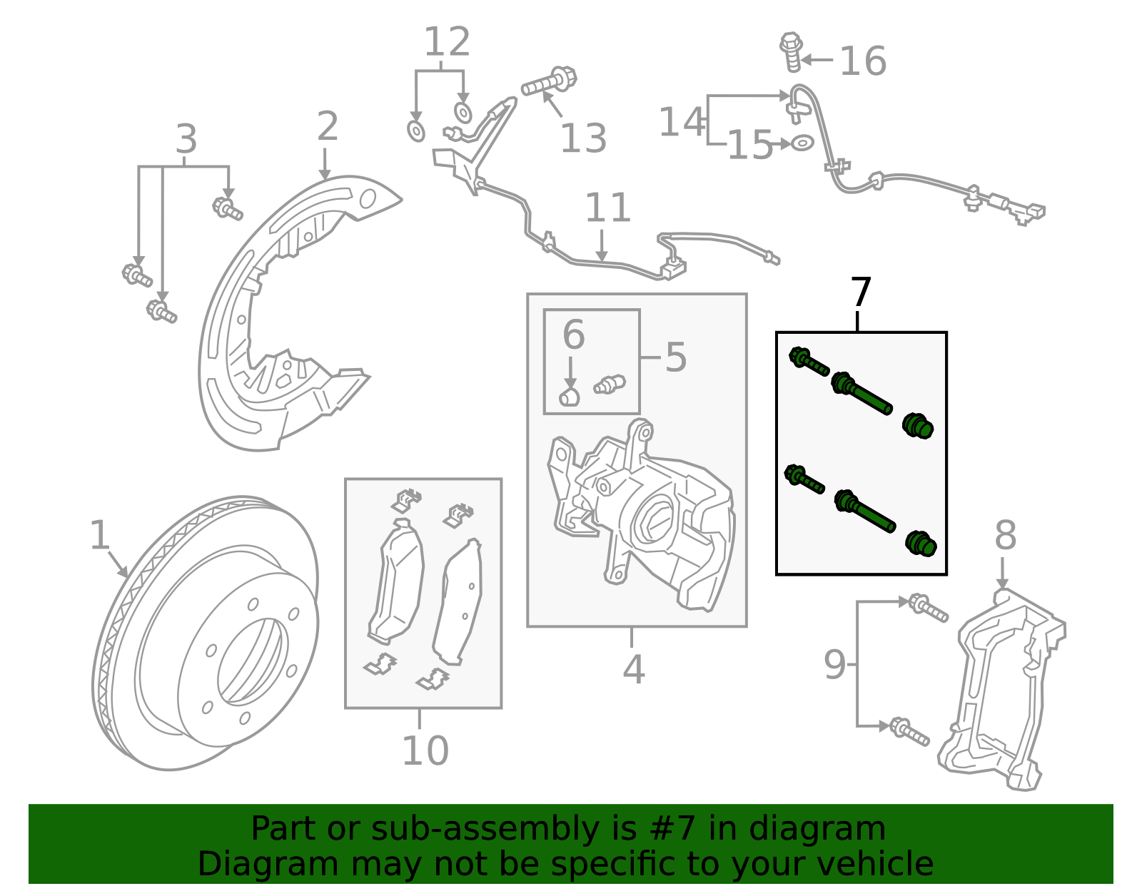 2019-2025 Ford Ranger Motorcraft™ Mount Kit BKCF-58 | Ford OEM Parts Outlet