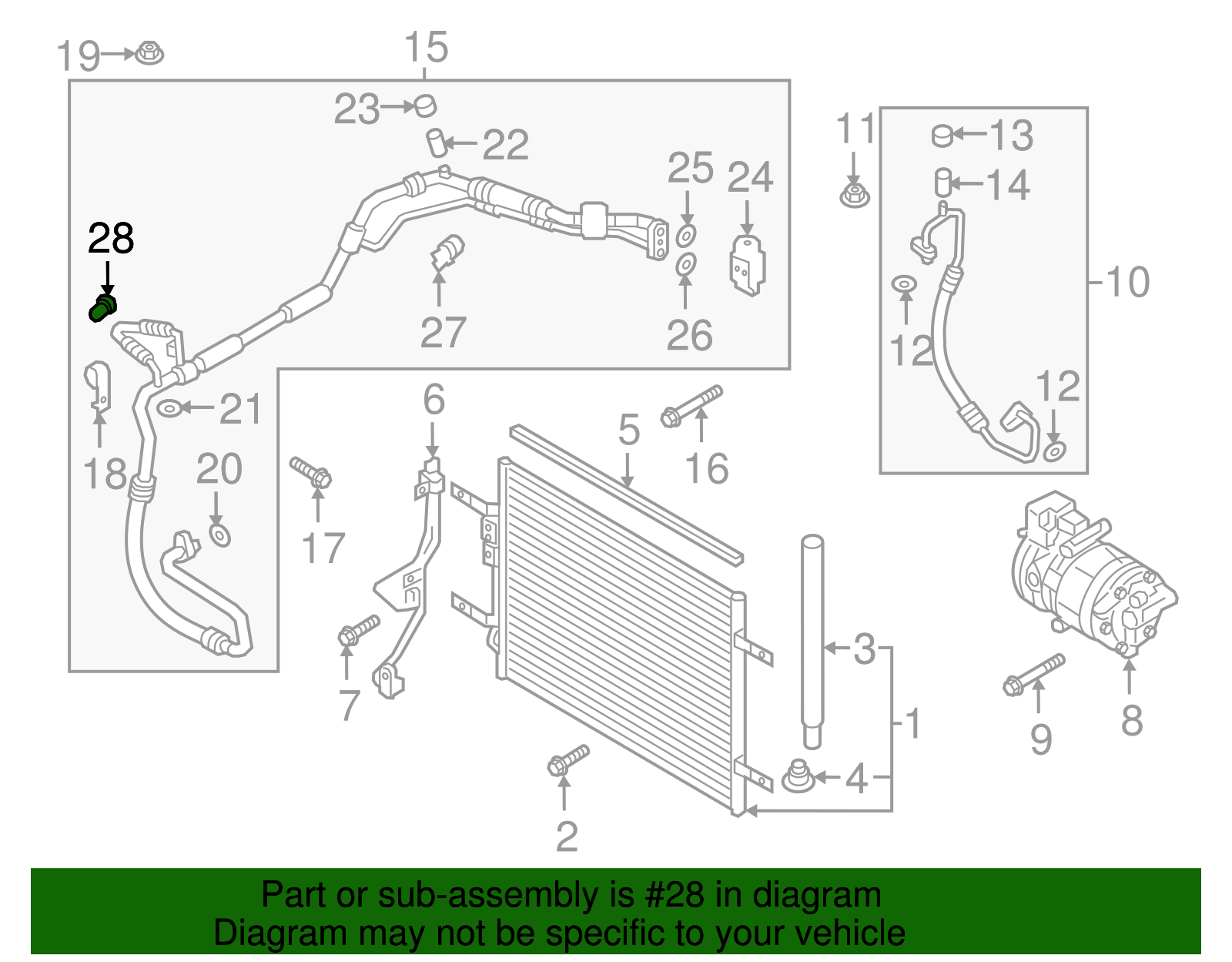 97721-D2000 - A/C Refrigerant Pressure Sensor 2017-2025 Kia | Kia.Parts ...