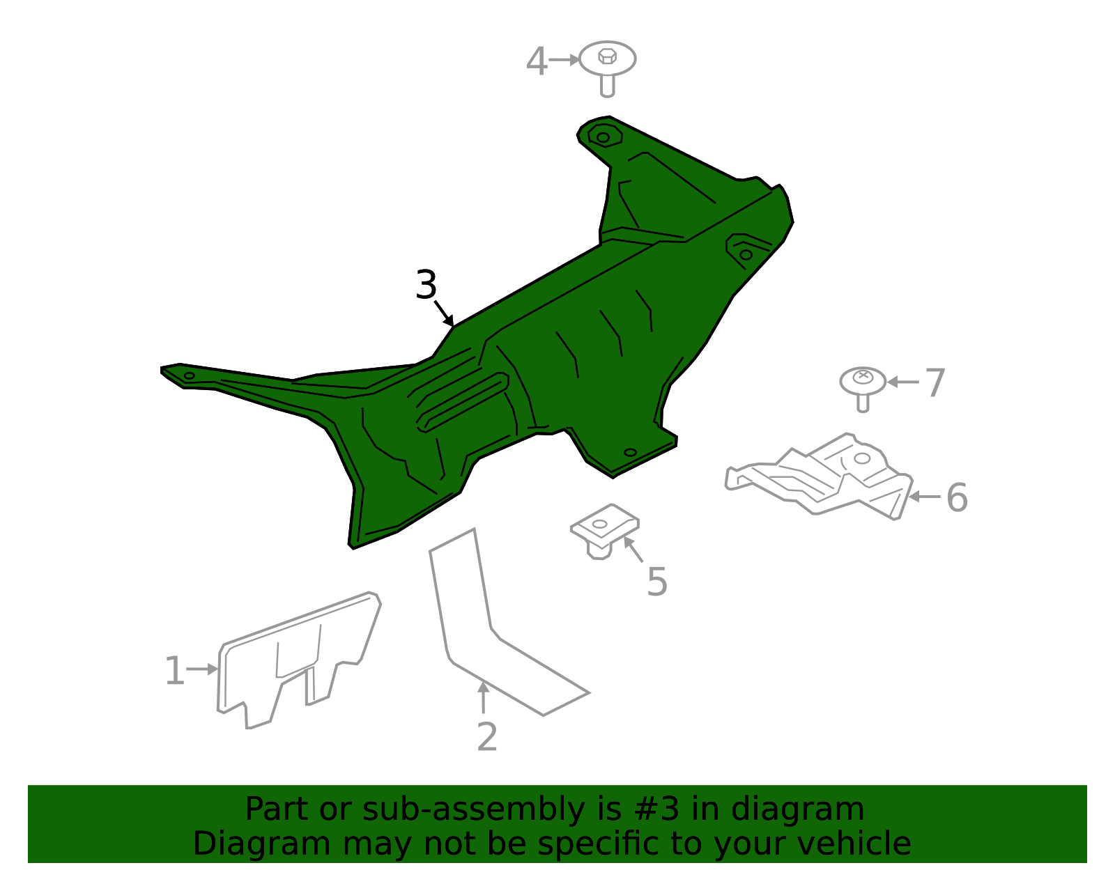 2015-2020 Ford F-150 Heat Shield FL3Z-5G221-A | Awesome Parts Ford