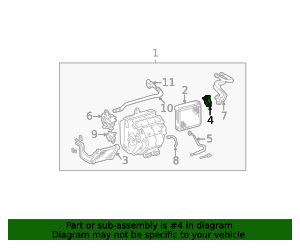Genuine Official Toyota Expansion Valve part# 88515-07040 for 1998-2008 ...