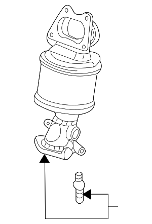 18290-RGL-A00 - Catalytic Converter 2005-2010 Honda | Honda Parts Online