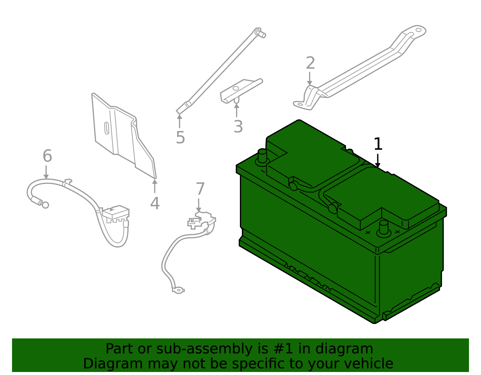 2020-2025 BMW Battery 61-21-7-908-325 | OEM Parts Online