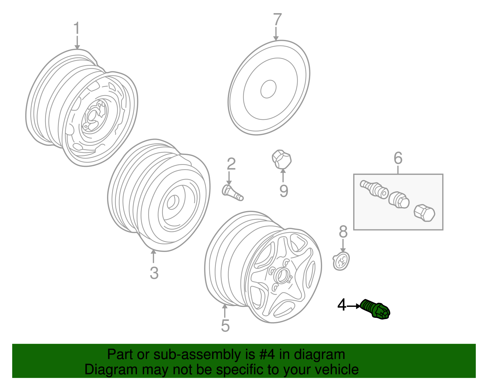 3A0-601-139 - Wheel Bolt 1985-2002 Volkswagen | OEM VW Parts Haus