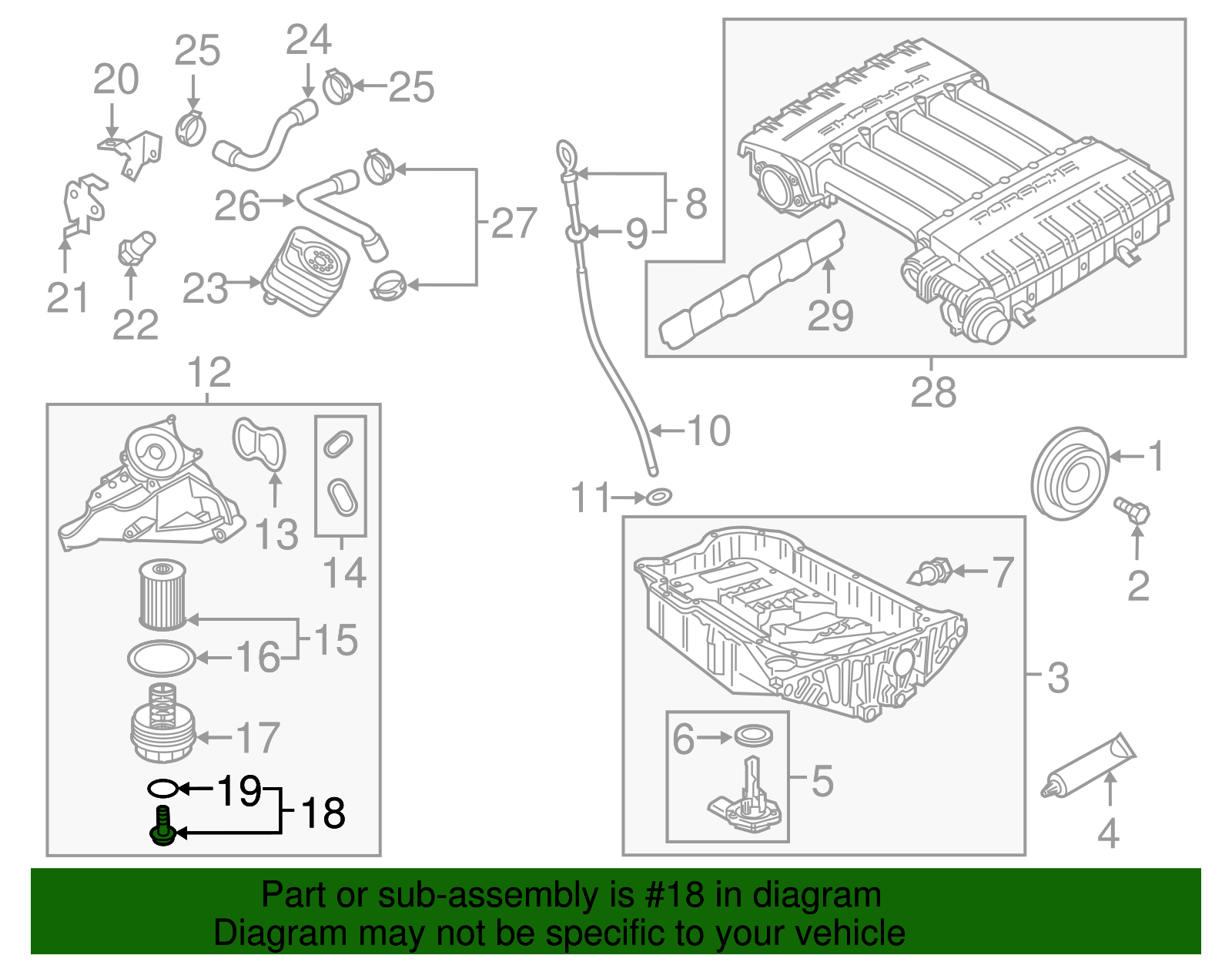 2012-2014 Porsche Cayenne Plug WHT-005-237 | Sunset Porsche Parts