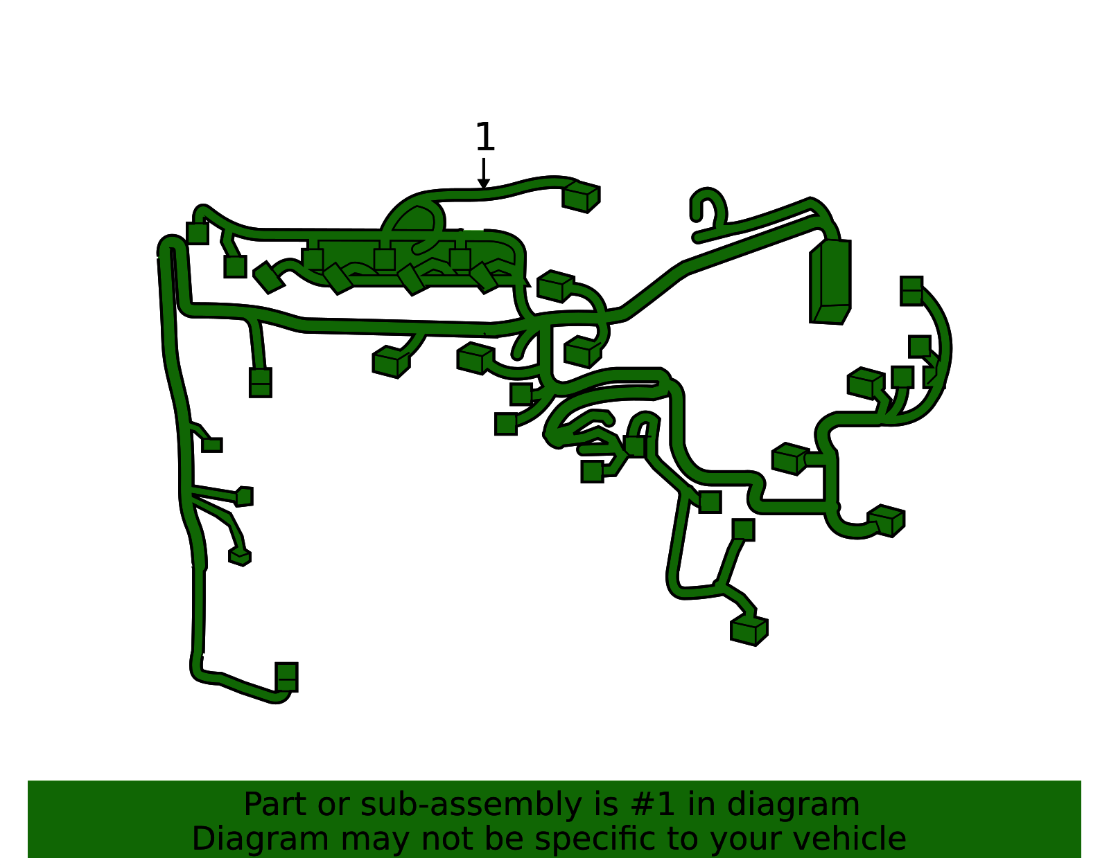 2013-2015 Scion xB 2013-2015 Scion xB - Engine Harness 82121-12N51 ...