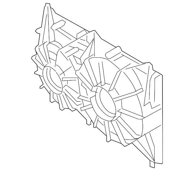 2006-2013 Suzuki Grand Vitara Fan Shroud 17760-65J00 | World OEM Parts ...