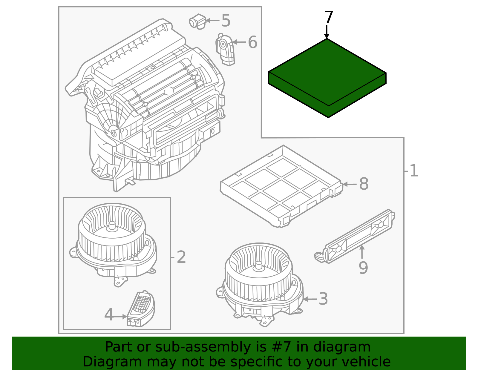 Genuine Air Filter for 2020-2025 Land Rover | Land Rover Part# LR171252 ...