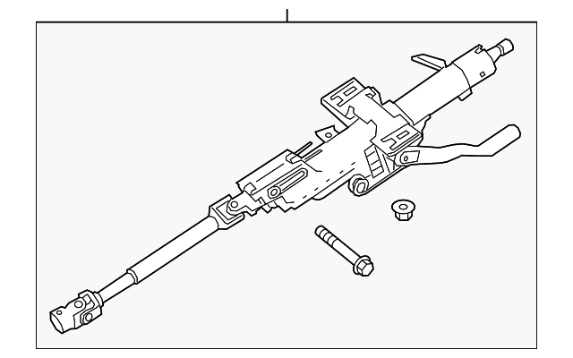 2024-2025 Nissan Altima Steering Column 48805-6CA2A | Nissan OEM Parts ...