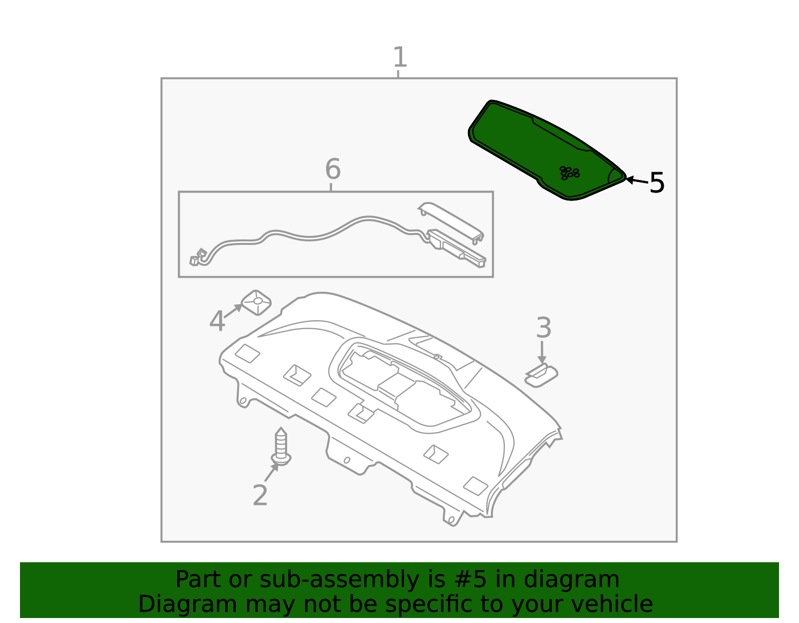 2011-2015 Hyundai Sonata Speaker Cover 85650-3S000-HZ | MotorMotor
