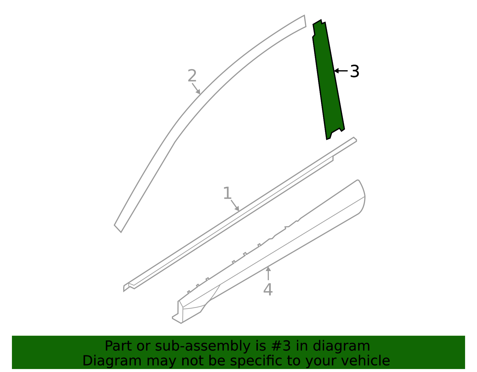 82250-N9010 - 2022-2024 Hyundai Tucson - Applique | Conicelli Hyundai