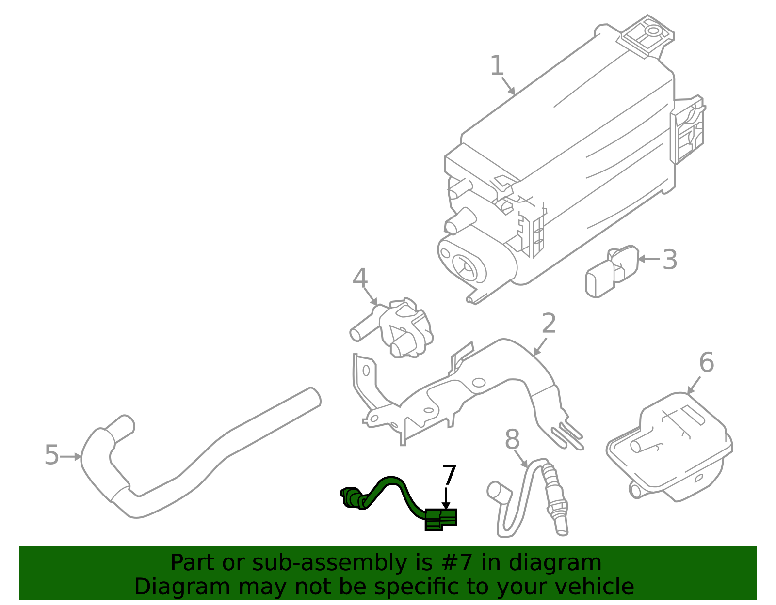 22693-4BA0A - Oxygen Sensor 2014-2018 Nissan Rogue | Official Nissan ...