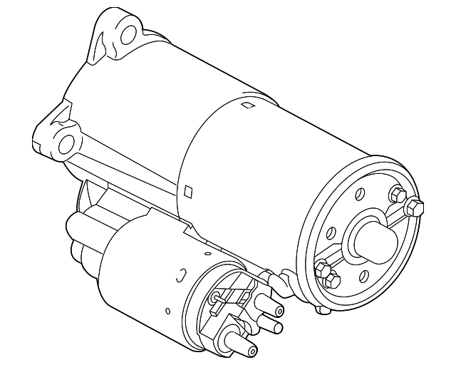 2018-2023 Ford Mustang Motorcraft™ Starter SA-1087 | Miracle Ford Parts