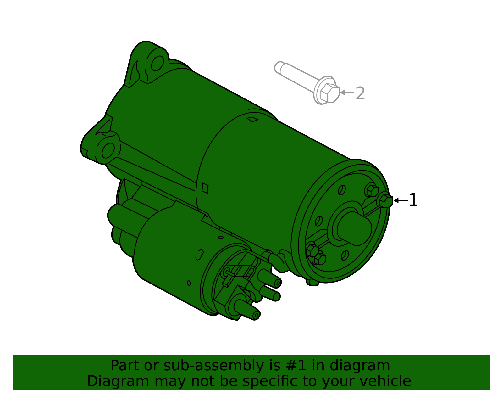 2021-2023 Ford Mustang | Starter | MR3Z-11002-A | Walls' Ford Parts