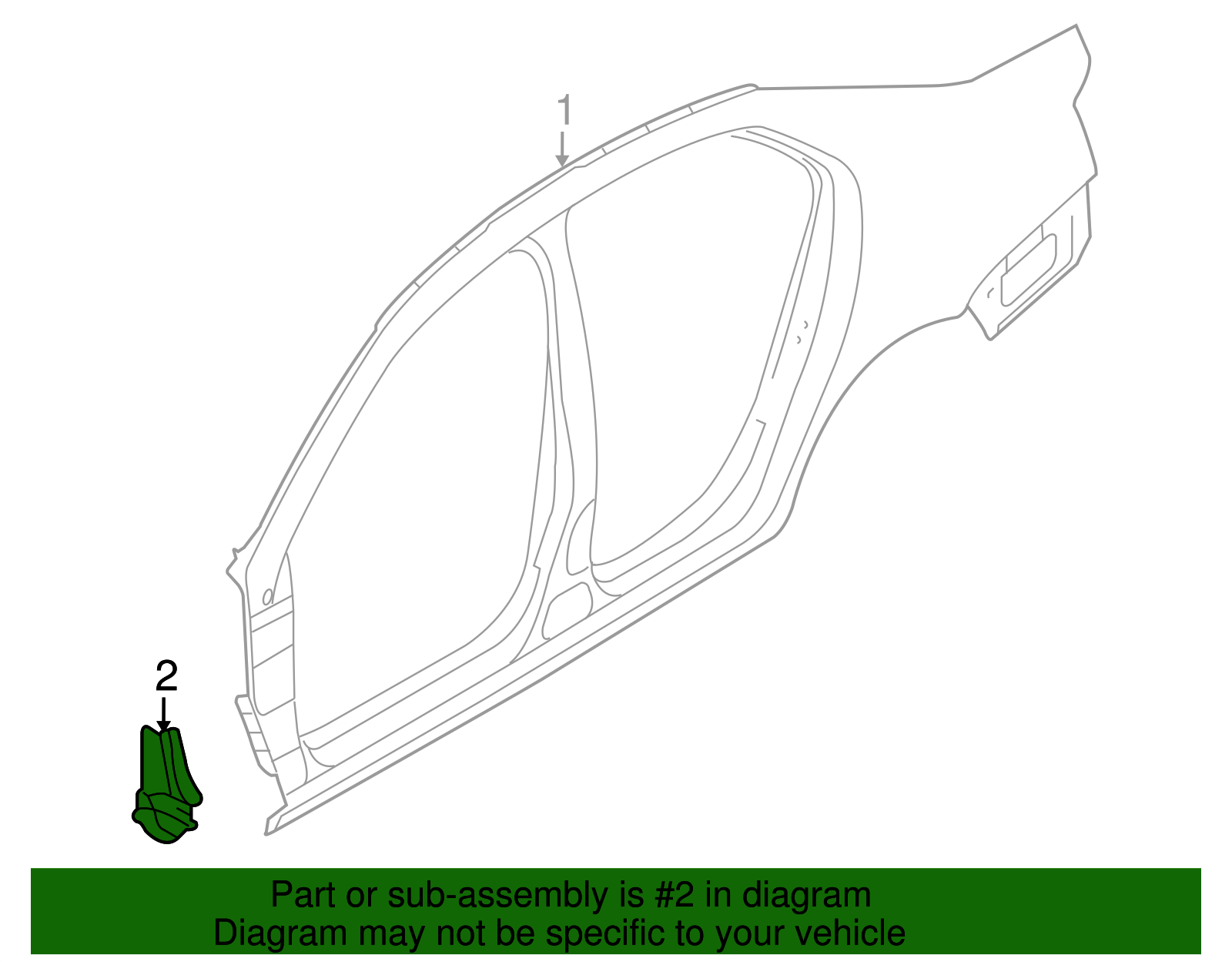 2005-2014 Volkswagen Jetta Filler Plate 1K5-810-415-A | OEM Parts Online