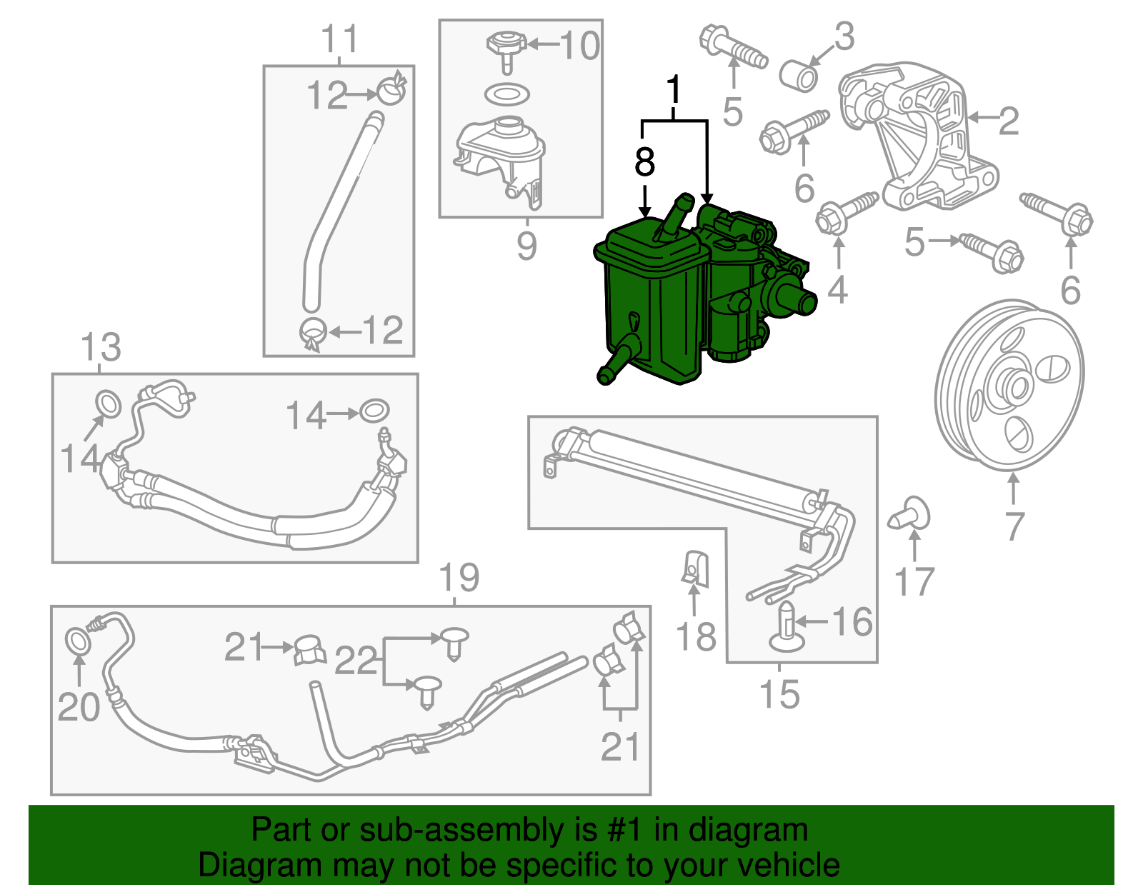 2012-2016 Chevrolet Pump 86564081 | Shop Matick Buick GMC