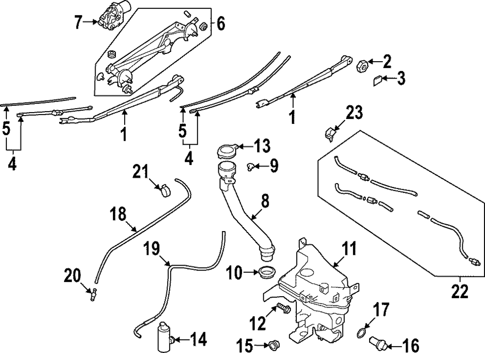 86631VC020 - 2022-2024 Subaru WRX - Reservoir | Subaru Parts HQ