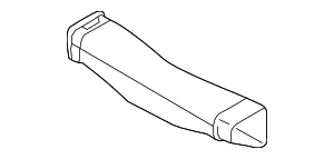 NA1P-64-74Y - Outer Duct 2016-2025 Mazda MX-5 Miata | Florida Mazda Parts