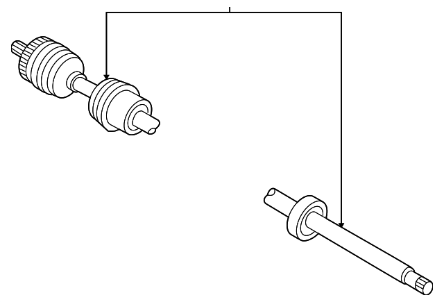 36000561 - Axle Assembly - 2005-2010 Volvo | Volvo OEM Parts Direct