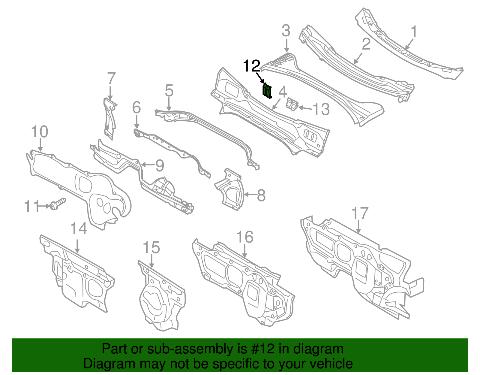 2012-2022 Volkswagen Passat Protect Plate 561-805-313 | vwpartscenter