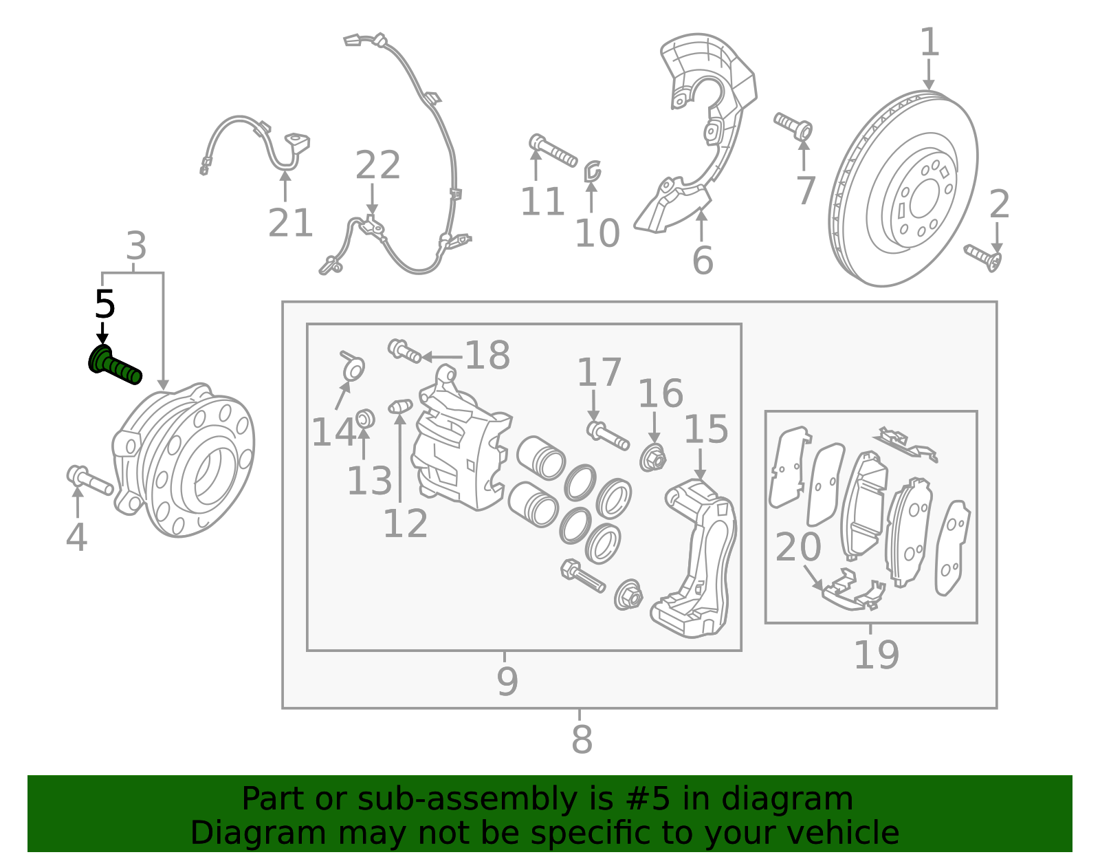 52755-2E000 - Wheel Stud 2011-2025 Kia | Kia.Parts Store