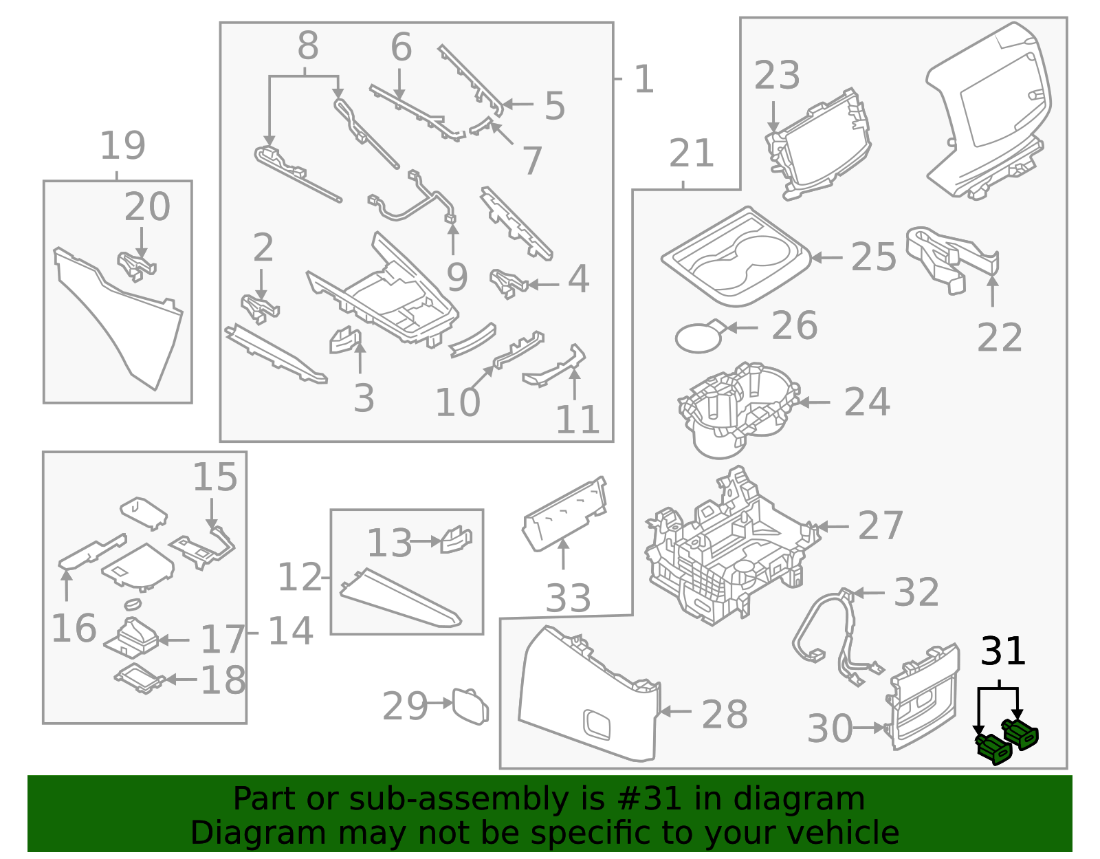 2020-2023 Mazda CX-9 Auxiliary Outlet TA0A-66-290A | Mazda Parts Deals