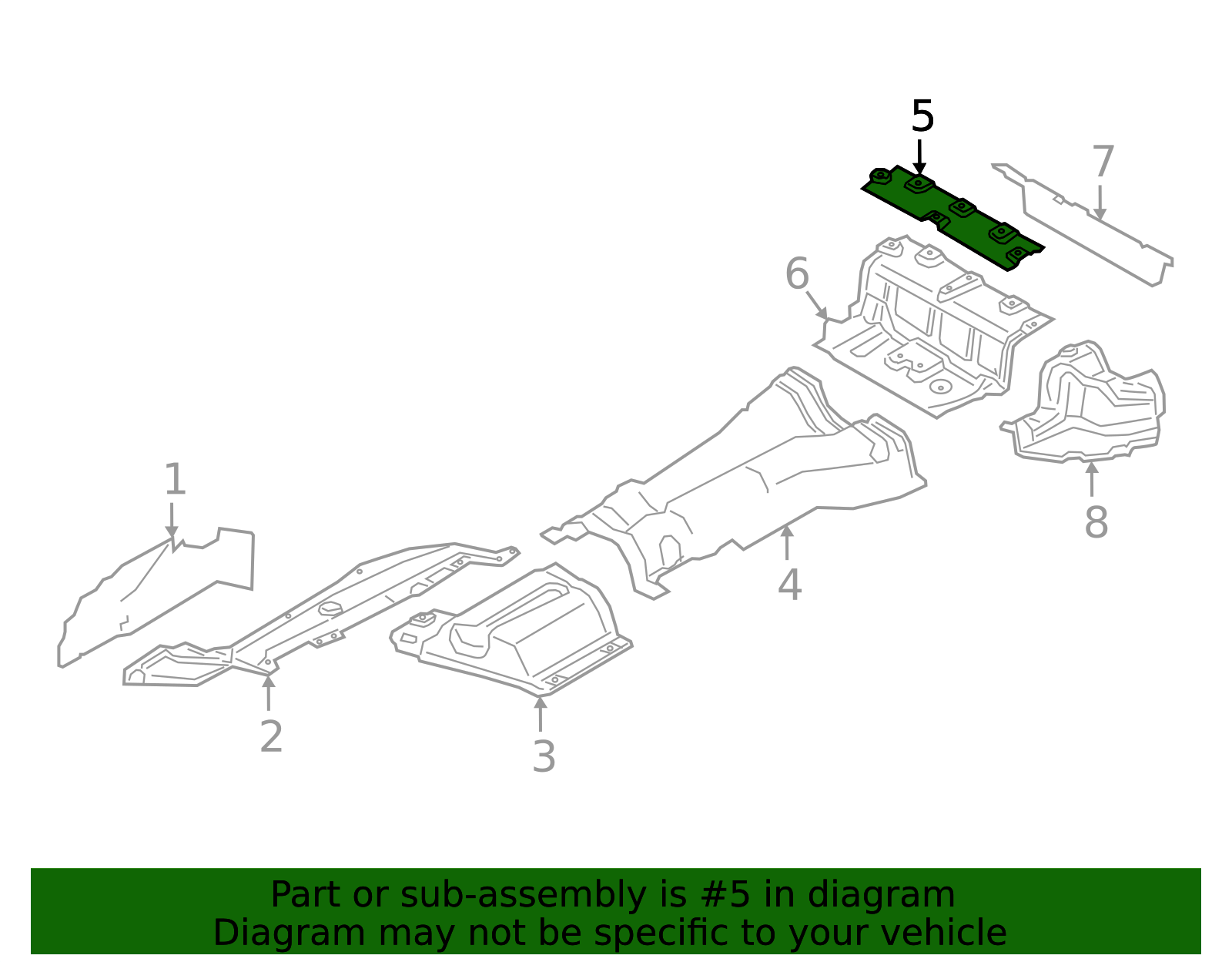 51-75-7-428-149 - 2019-2024 BMW - Heat Shield | Buy BMW Parts Now